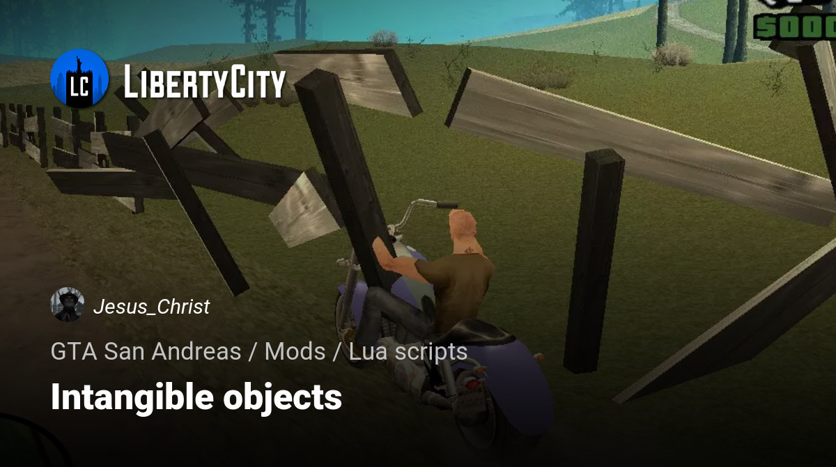 intangible objects for GTA San Andreas