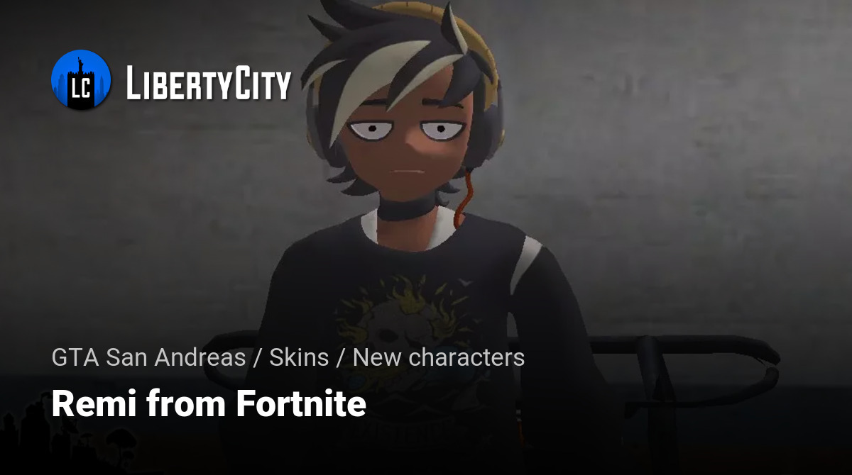 Remi from Fortnite for GTA San Andreas