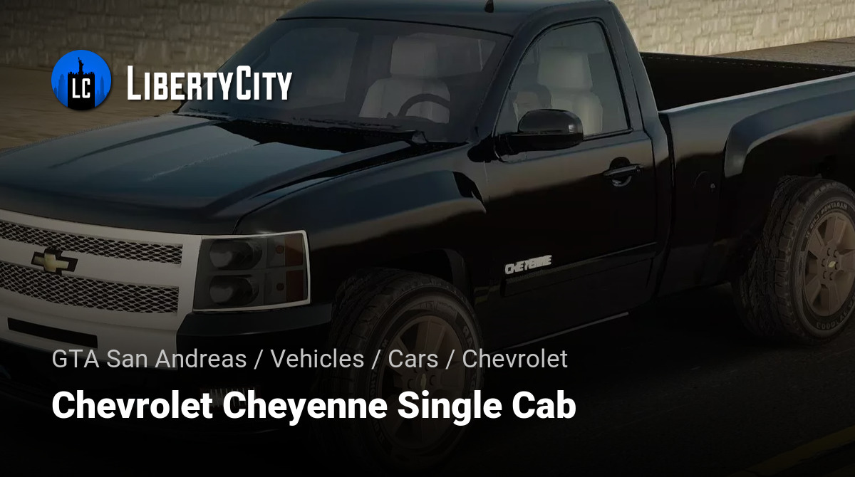 Chevrolet Cheyenne Single Cab for GTA San Andreas