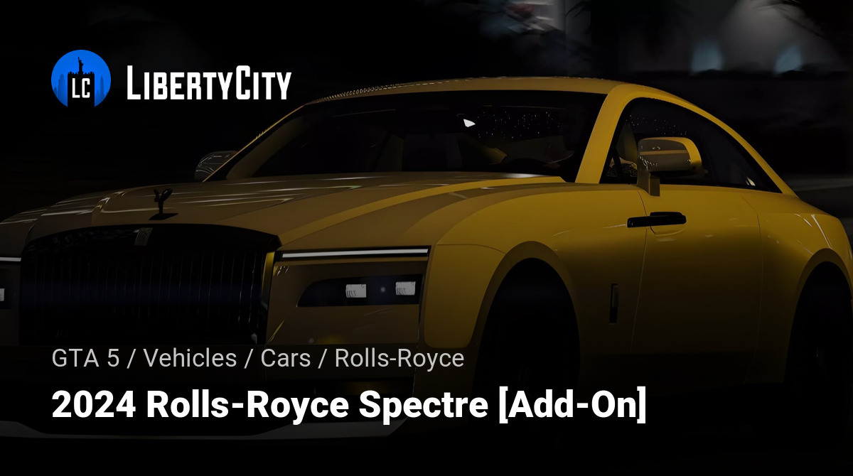 2024 Rolls-Royce Spectre [Add-On] for GTA 5