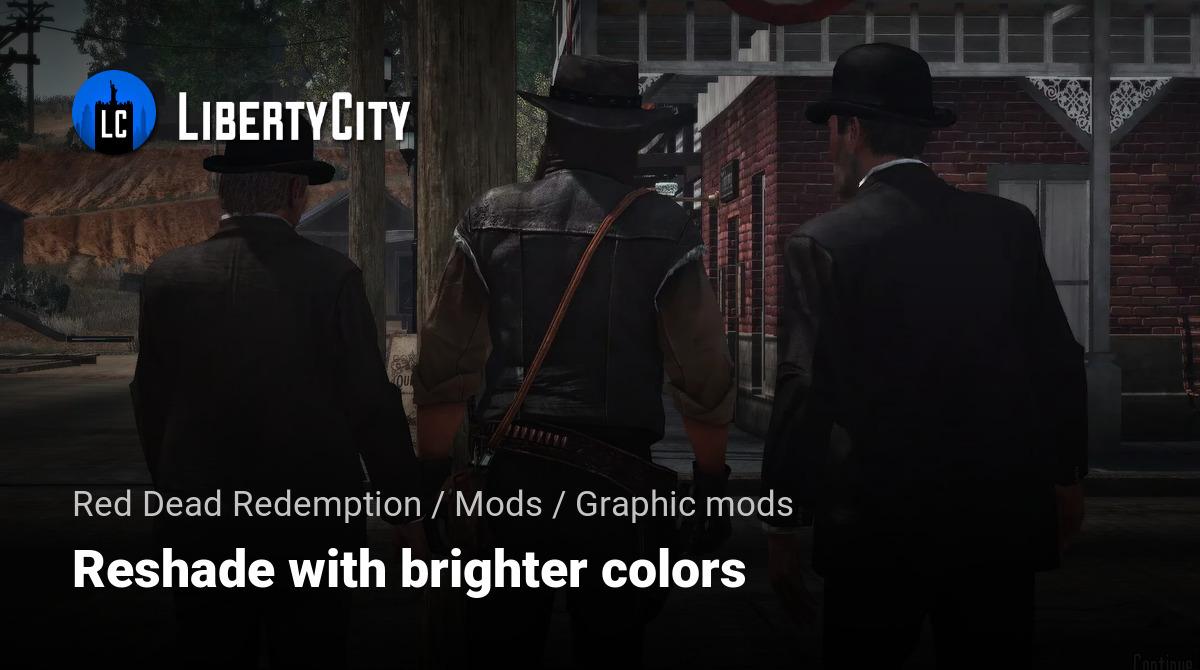 Reshade with brighter colors for Red Dead Redemption