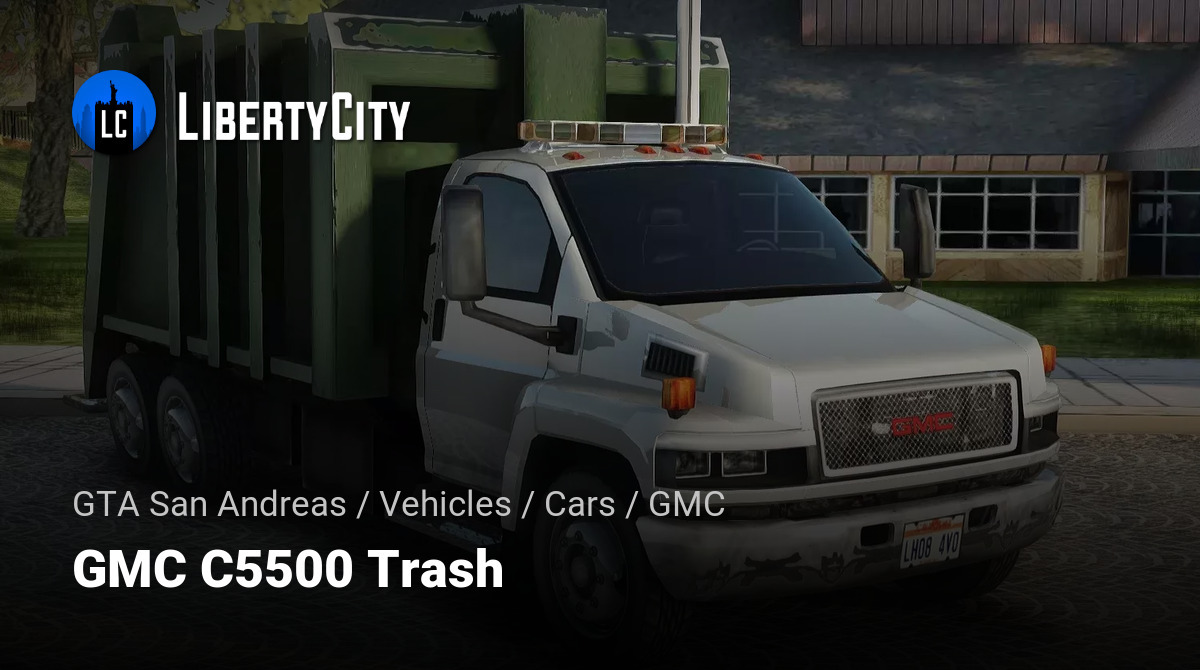 GMC C5500 Trash for GTA San Andreas