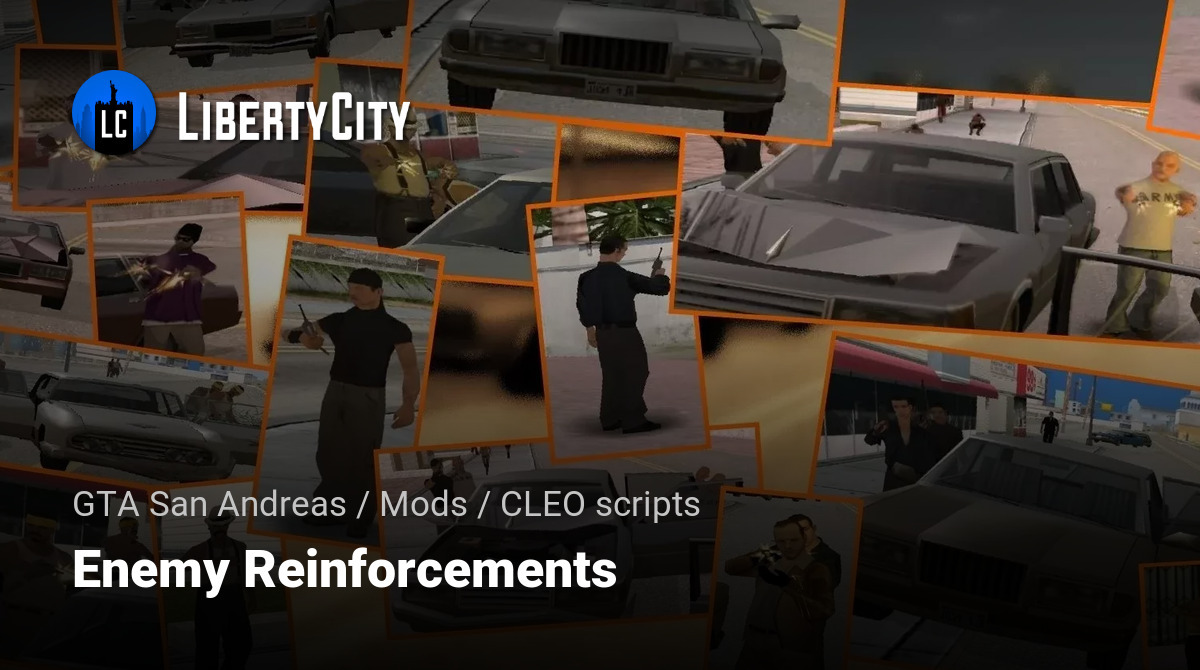 Enemy reinforcements for GTA San Andreas
